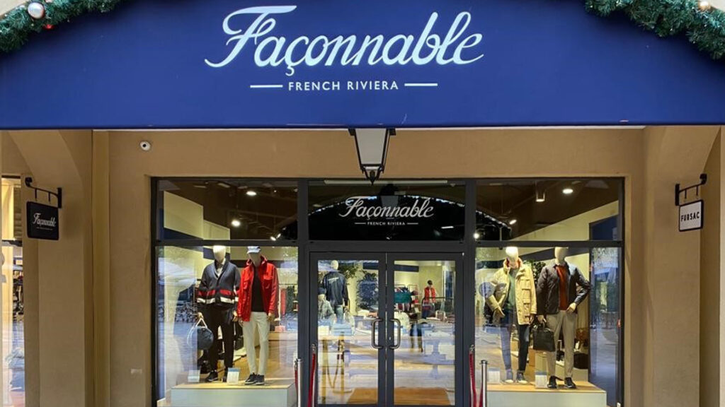 Façonnable - CC McArthurGlen Provence - Grupidea